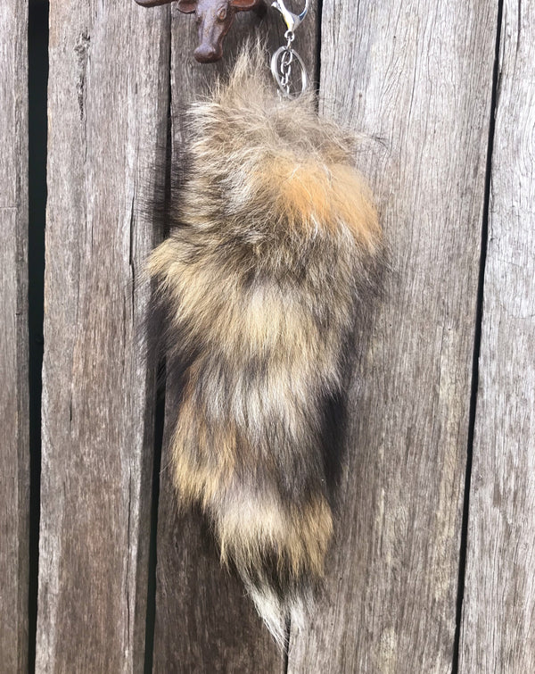 Fox Tail accessory with clip - SWAN CREEK INTERIORS